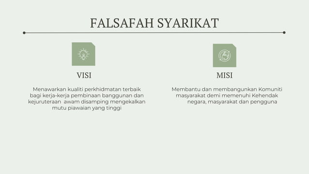 CONTOH PROFILE SYARIKAT CONTOH PROFILE SYARIKAT | PPTX