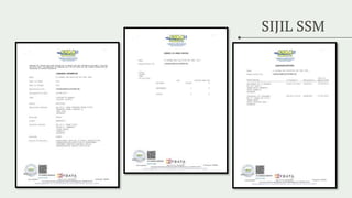 CONTOH PROFILE SYARIKAT CONTOH PROFILE SYARIKAT | PPTX