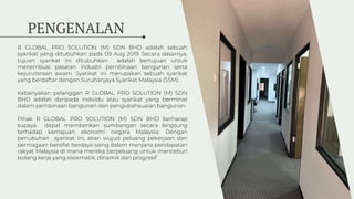 CONTOH PROFILE SYARIKAT CONTOH PROFILE SYARIKAT | PPTX