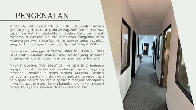 CONTOH PROFILE SYARIKAT CONTOH PROFILE SYARIKAT | PPTX