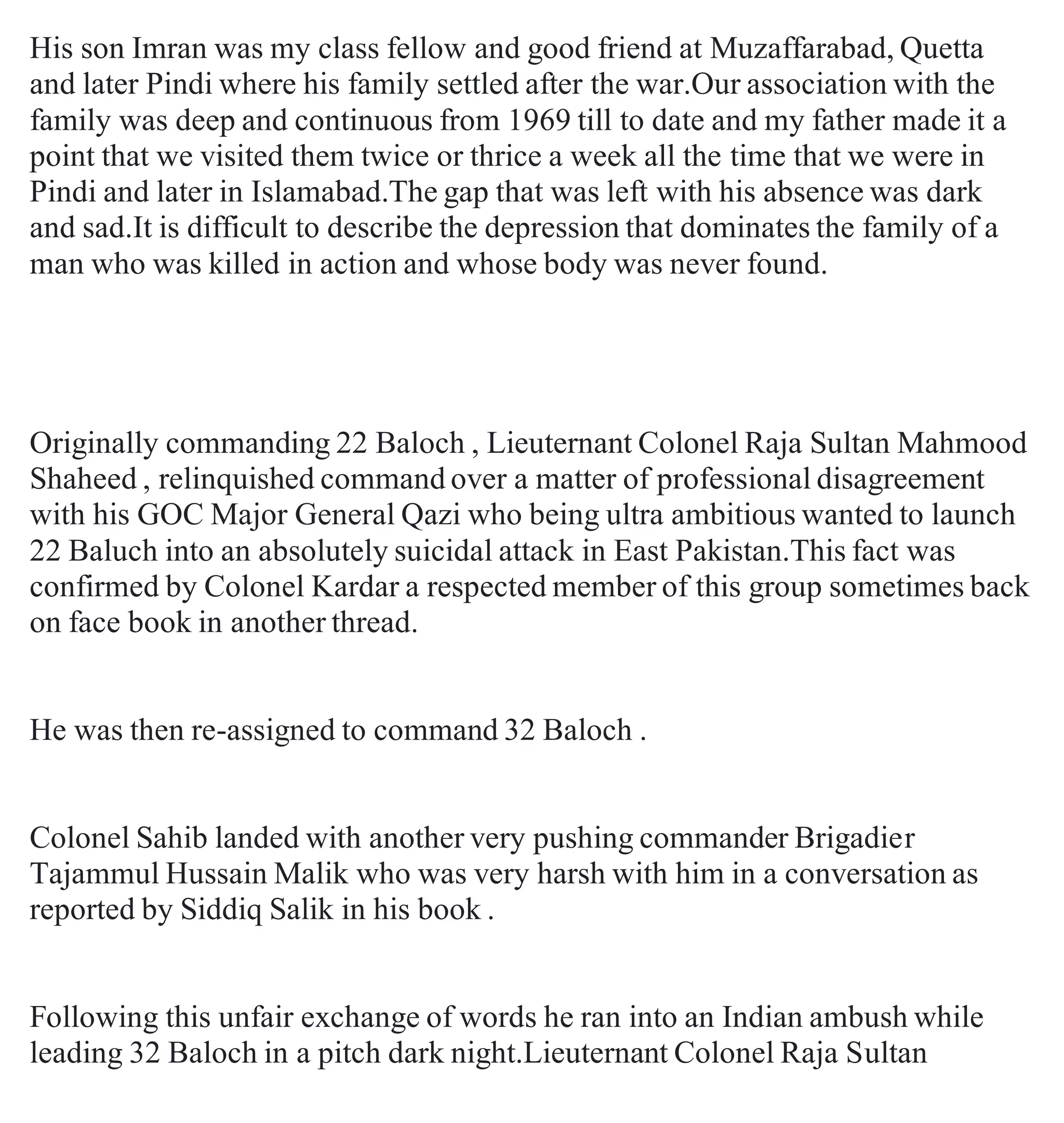 LTC RAJA SULTAN MAHMOOD | PDF