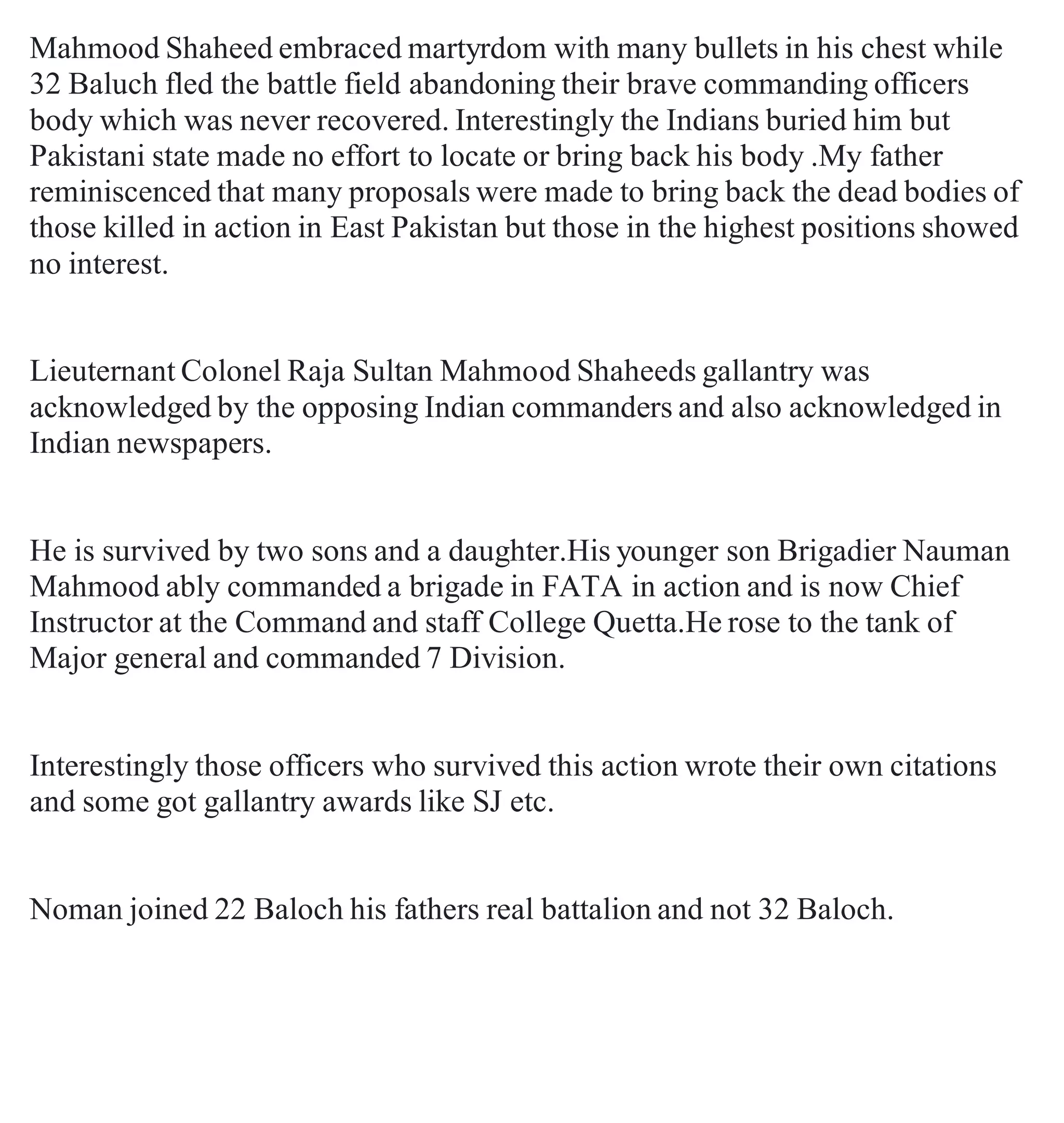 LTC RAJA SULTAN MAHMOOD | PDF
