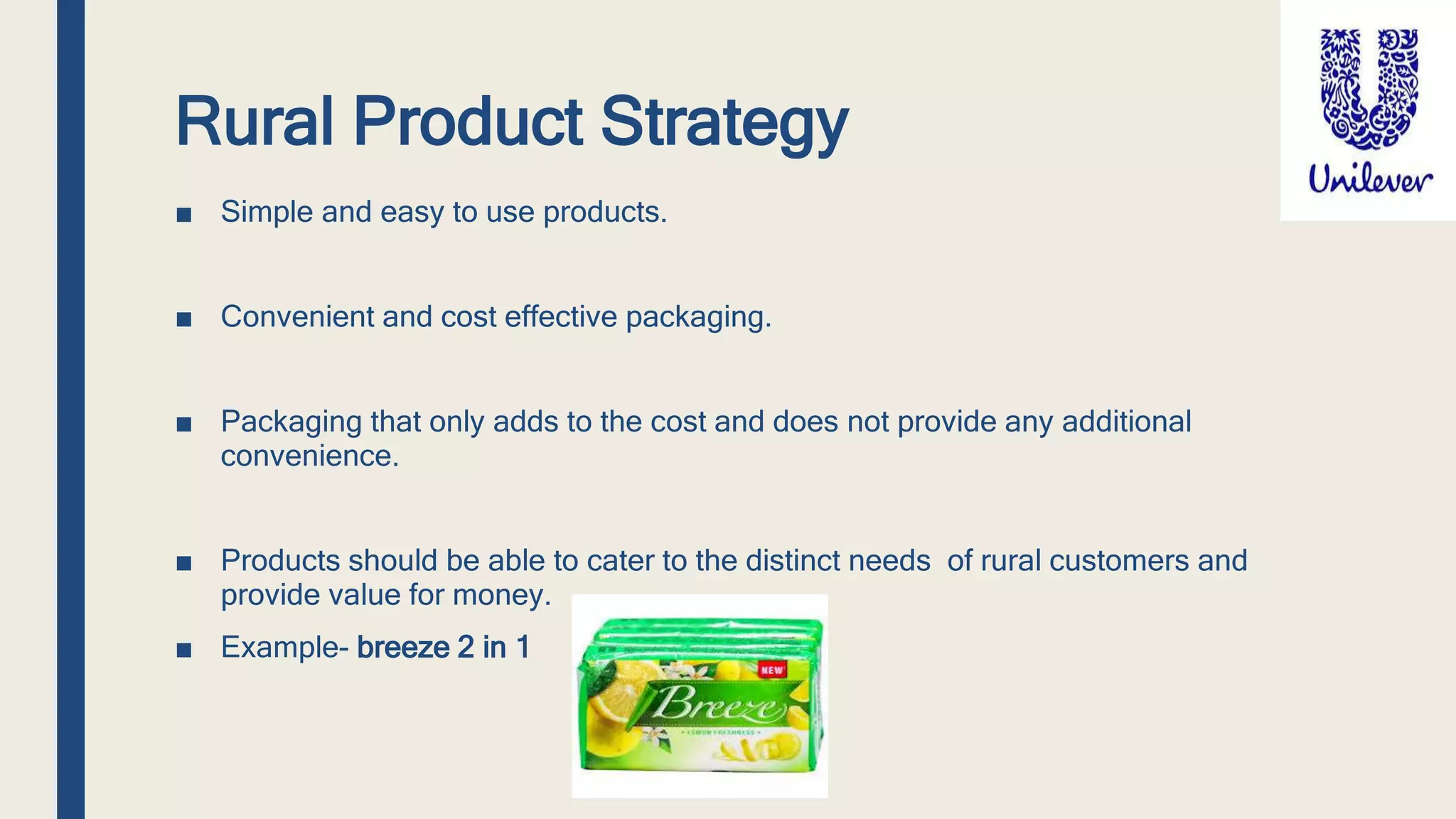 HUL rural Marketing strategies | PPTX