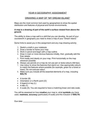 Dream Island Task | DOC