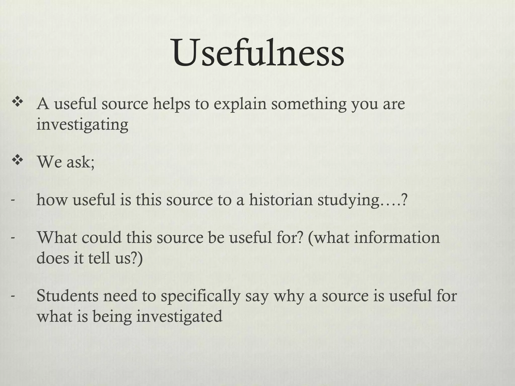 Source analysis | PPT