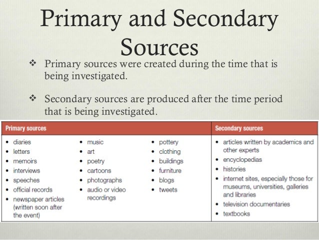 Source analysis