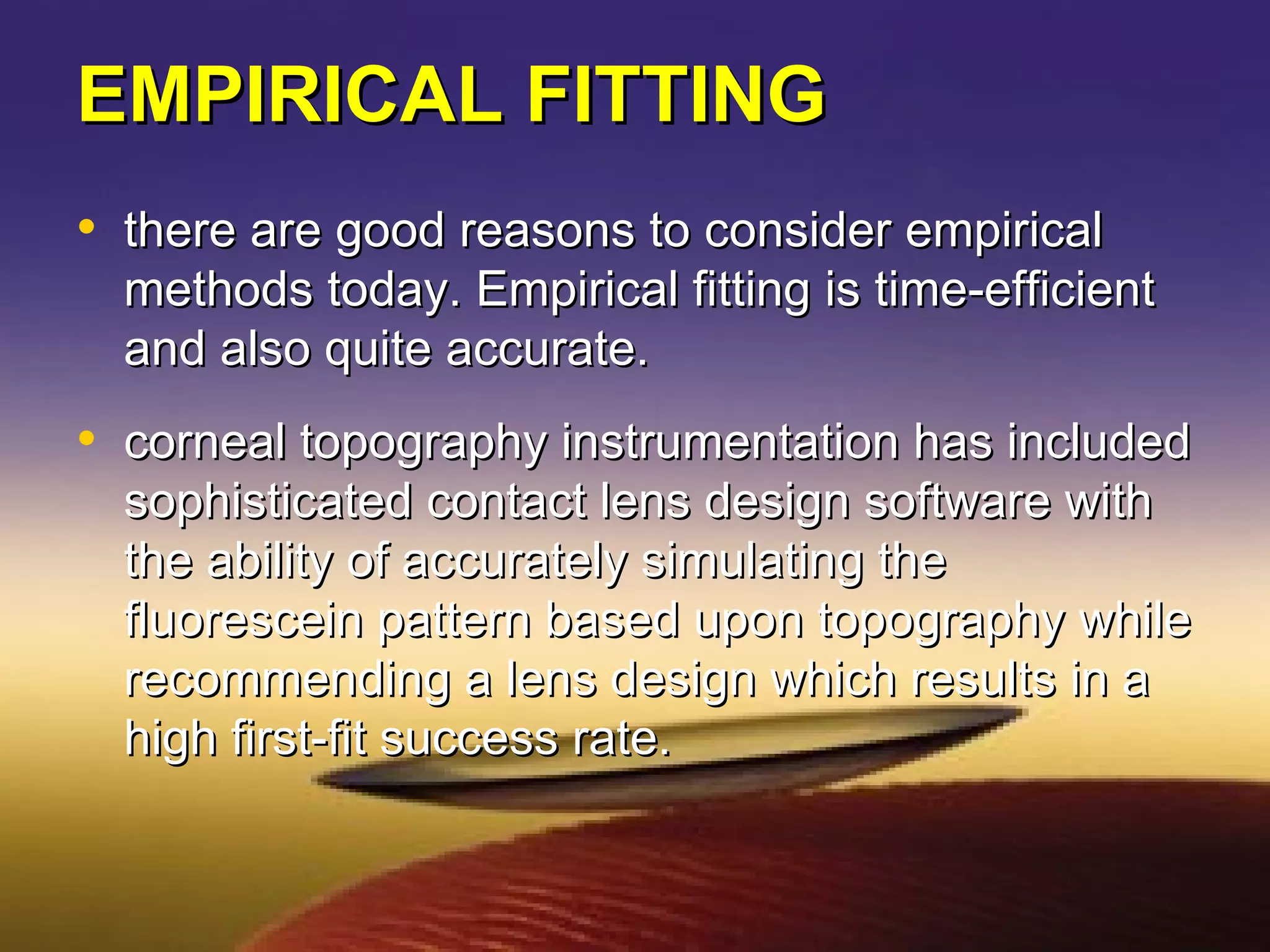 fitting RGP lenses | PPT