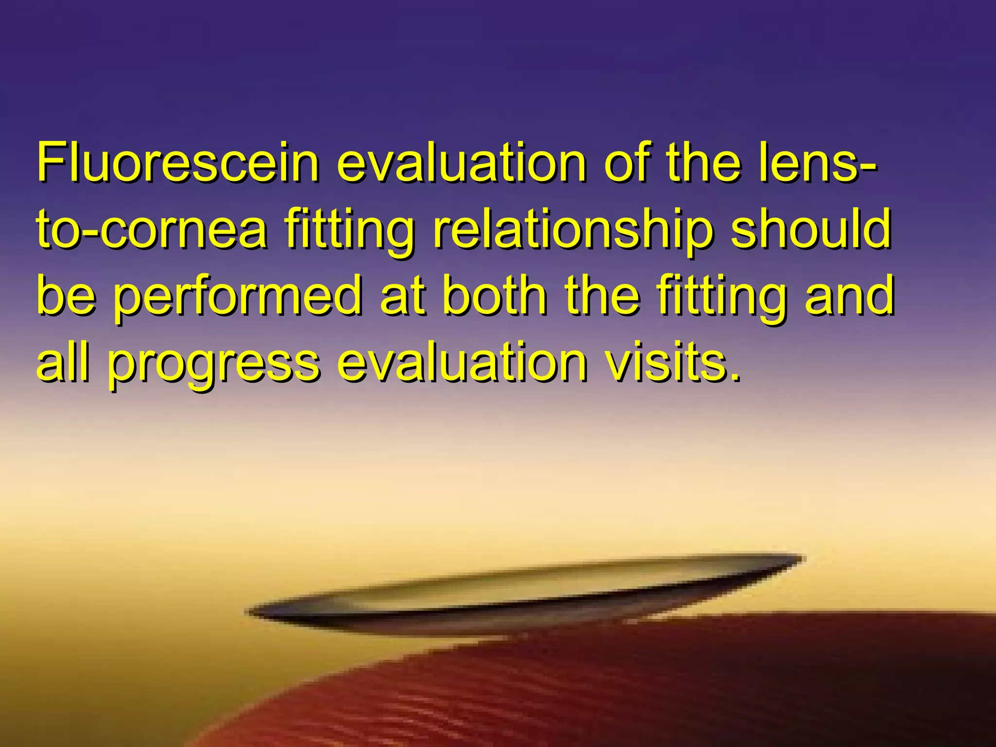 fitting RGP lenses | PPT