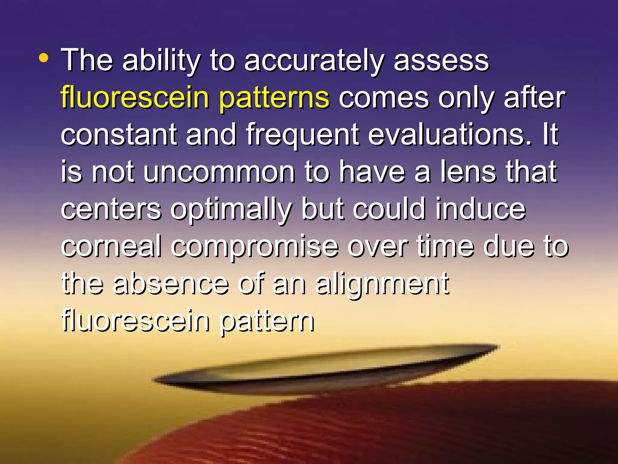 fitting RGP lenses | PPT