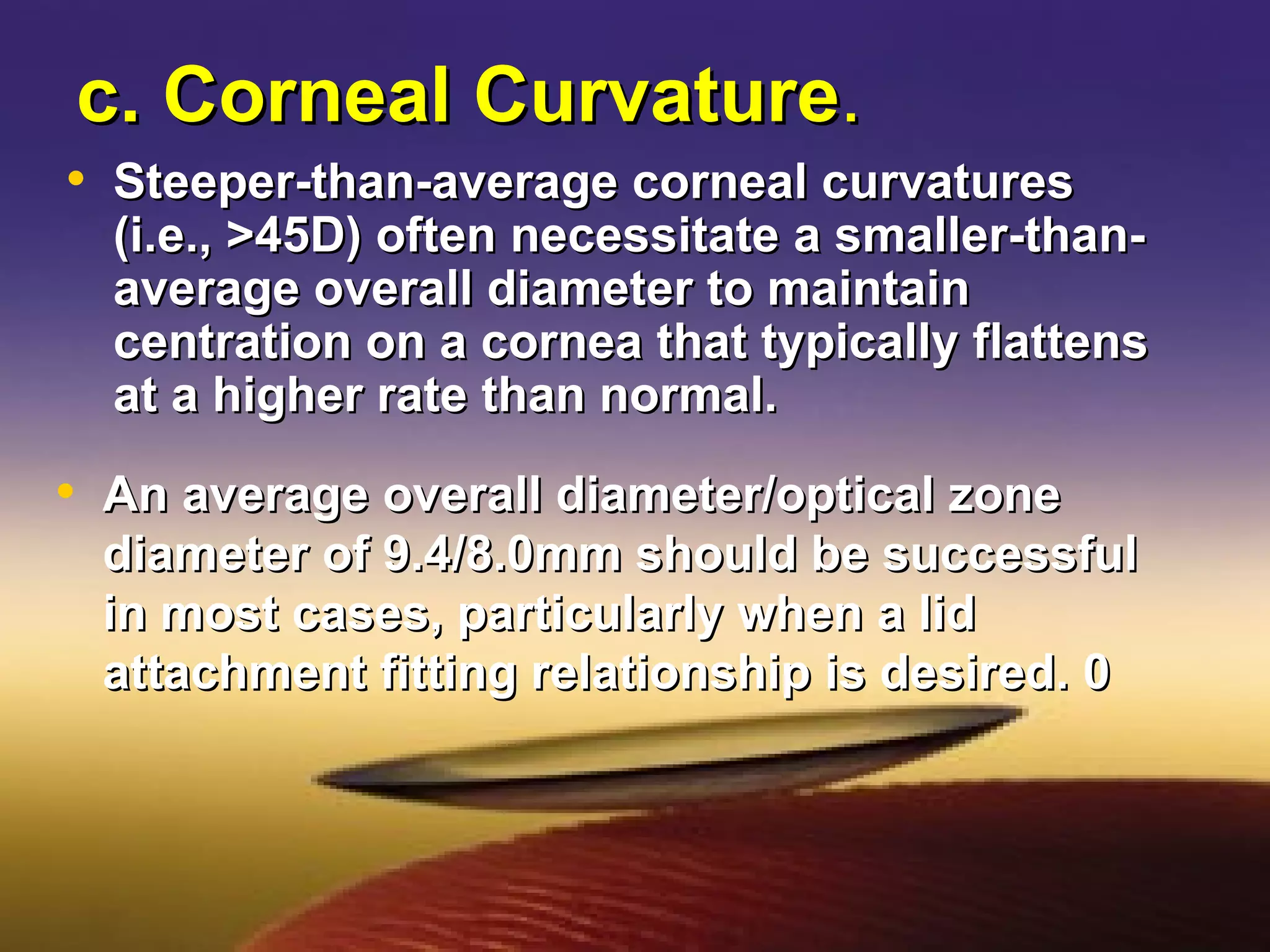 fitting RGP lenses | PPT