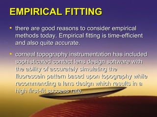 fitting RGP lenses | PPT