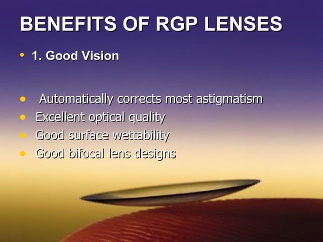 fitting RGP lenses | PPT
