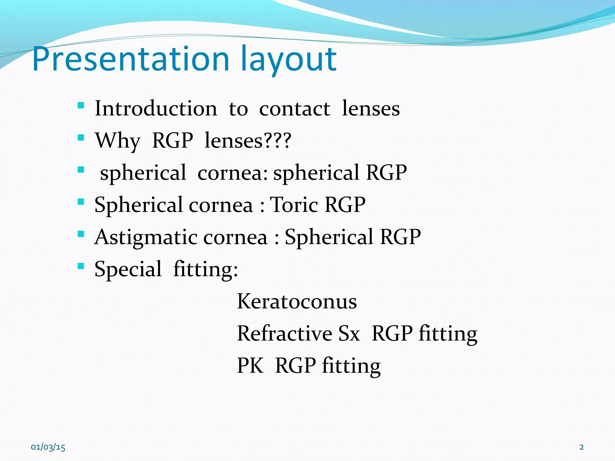 Optics of RGP contact lens | PPT