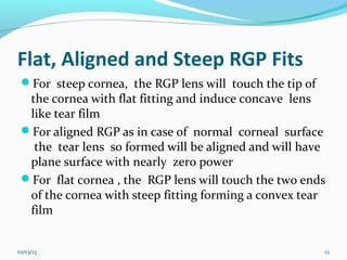 Optics of RGP contact lens | PPT