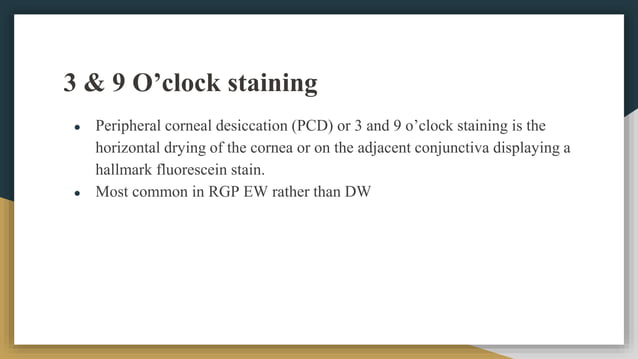 RGP Complications and Management.pptx | Eye and Vision Conditions | Diseases and Conditions