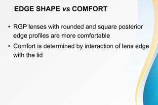 Rgp lens | PPTX
