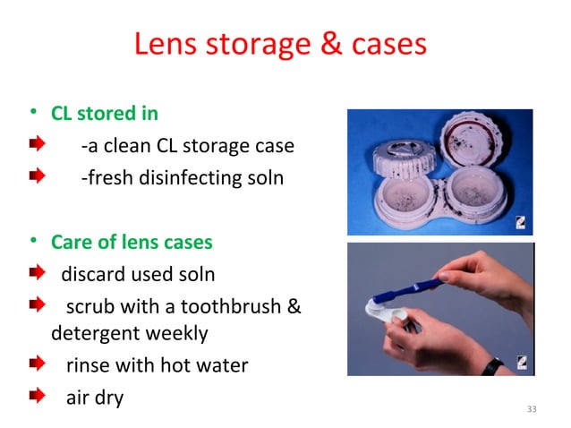 RGP lens care and maintenance | PPT | Eye and Vision Conditions ...