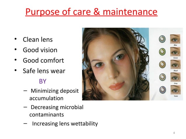 RGP lens care and maintenance | PPT | Eye and Vision Conditions ...