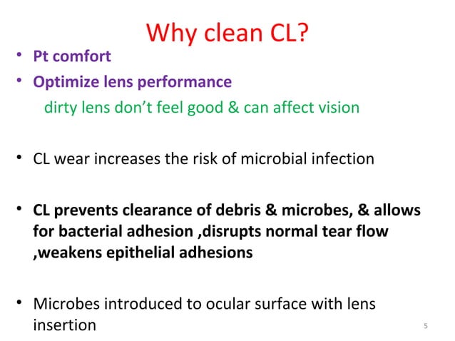 RGP lens care and maintenance | PPT | Eye and Vision Conditions ...