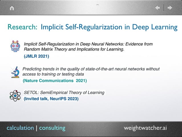 SETOL: SemiEmpirical Theory of (Deep Learning) | PDF