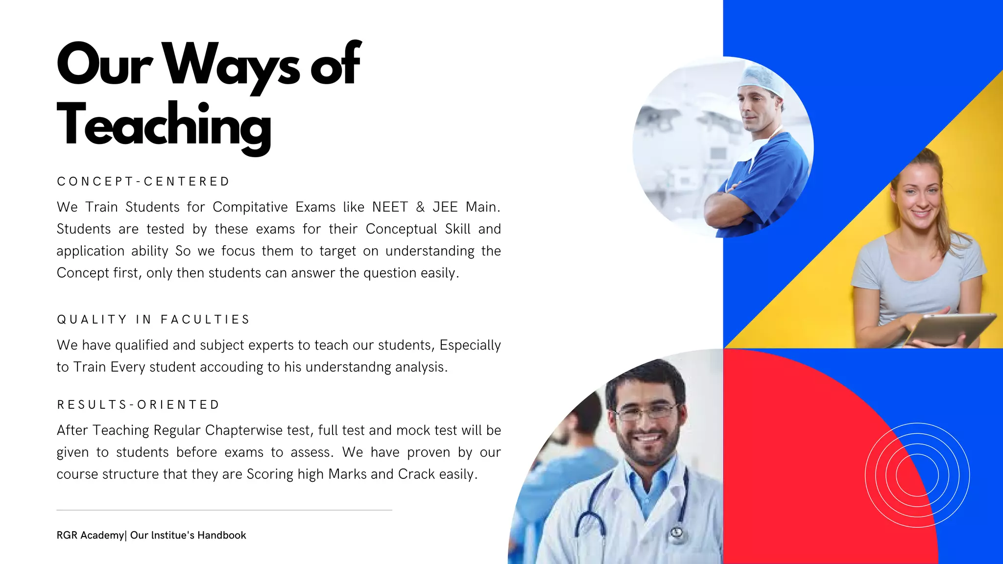 Rgr academy brochure | PDF