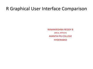 R Graphical User Interface Comparison.pptx