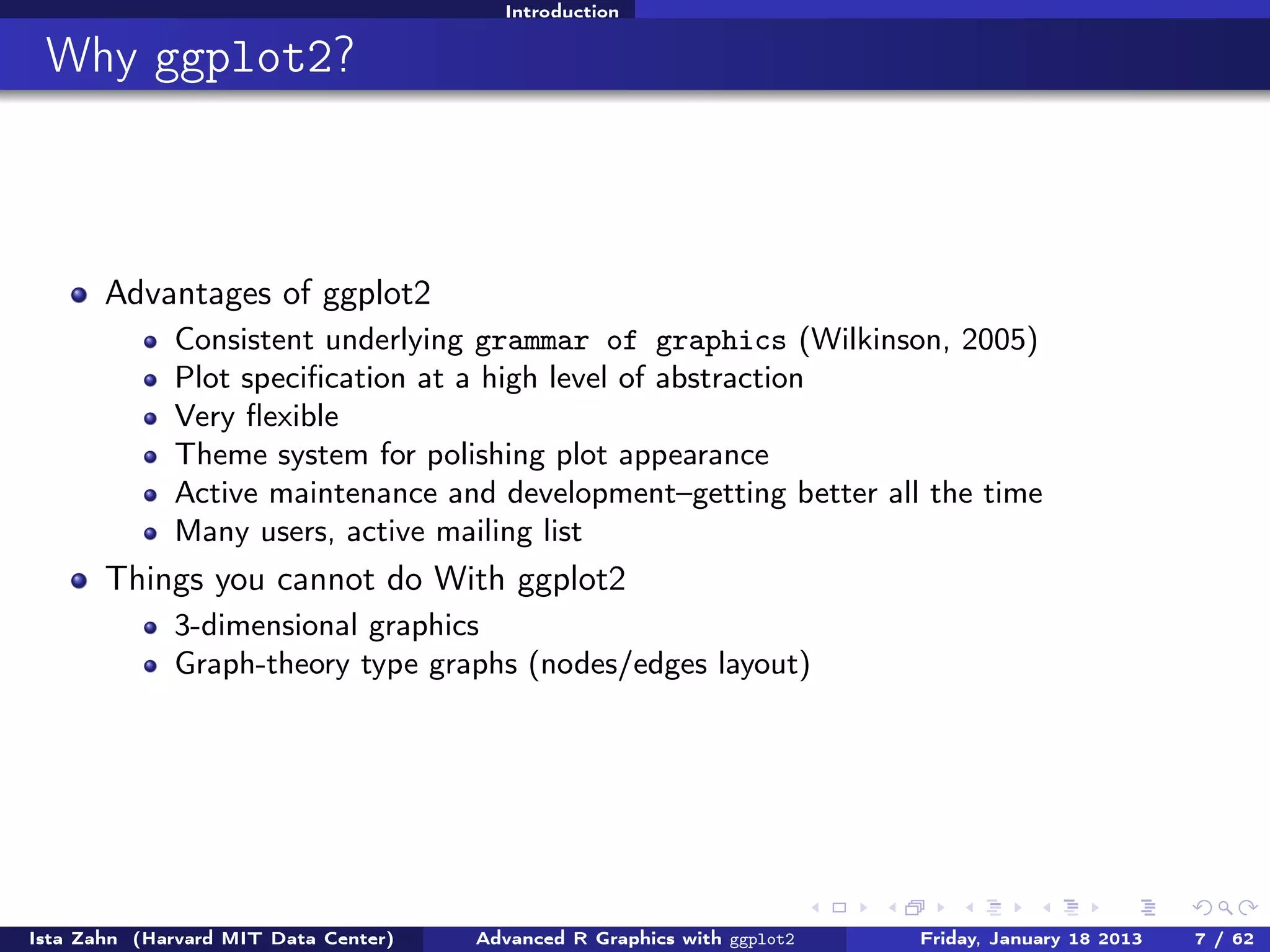 Introduction to R Graphics with ggplot2 | PDF