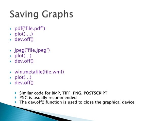 R graphics | PPT