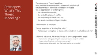 AppSec Threat Modeling with 5 Agile Design Diagrams Every Project ...