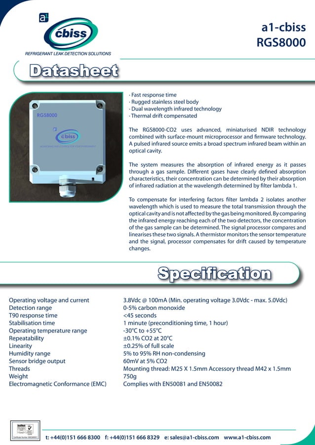 Rgs8000 datasheet | PDF | Physics | Science