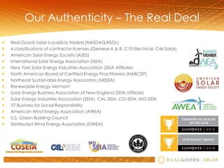 Real Goods Solar commercial | PPT