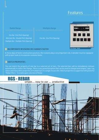 RGS REBAR Brochure | PDF | Computing | Technology & Computing