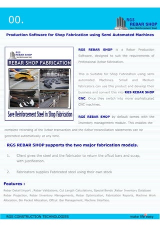 RGS Rebar Shop Brochure | PDF