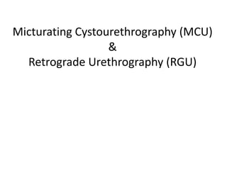 RGU and MCU by capt alauddin, MD phase A.pptx