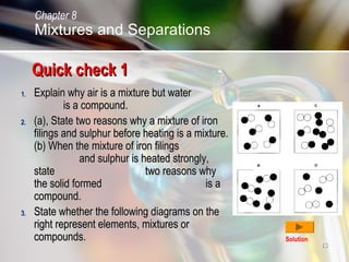 C08 mixtures and separations | PPT