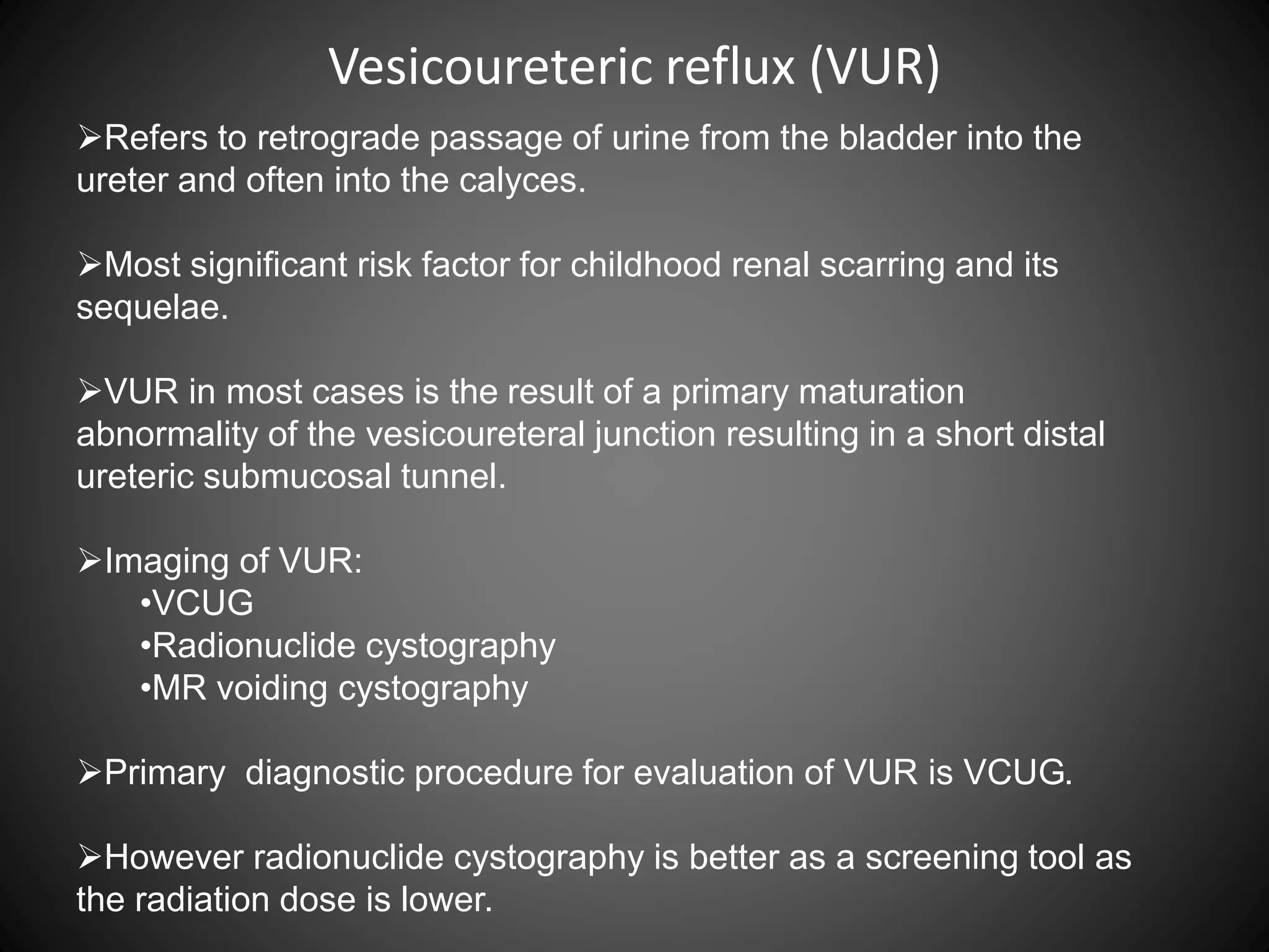Anterograde/Retrograde urethrography (RGU/MCU) | PPTX