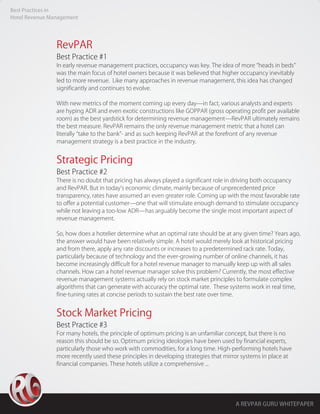 RevPar Guru Management | PDF