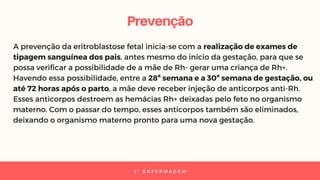 incompatibilidade Rh | PPTX