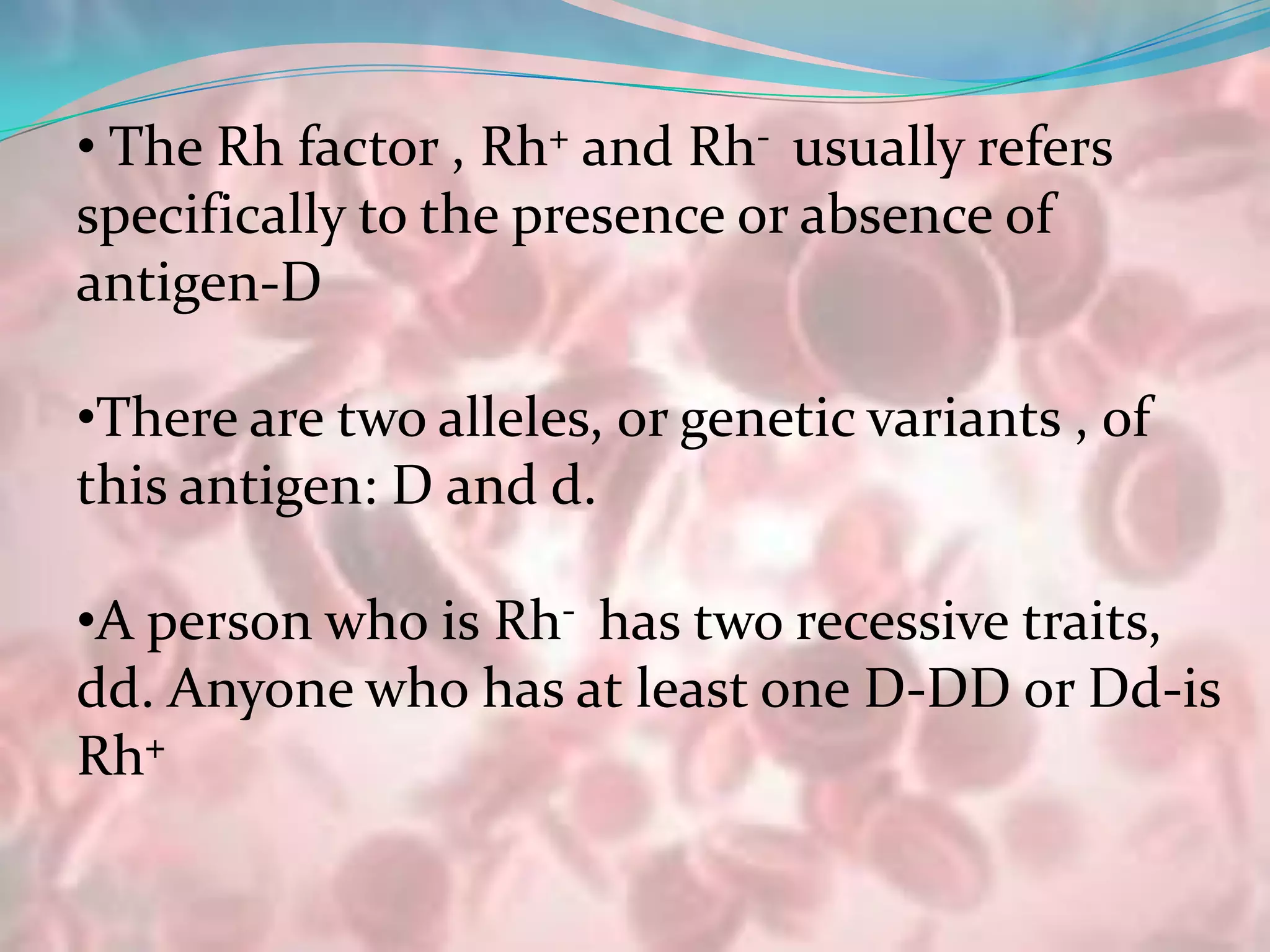 Rh incompatibility | PPTX