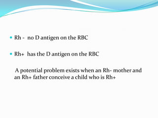 Rh Incompatibility | PPTX