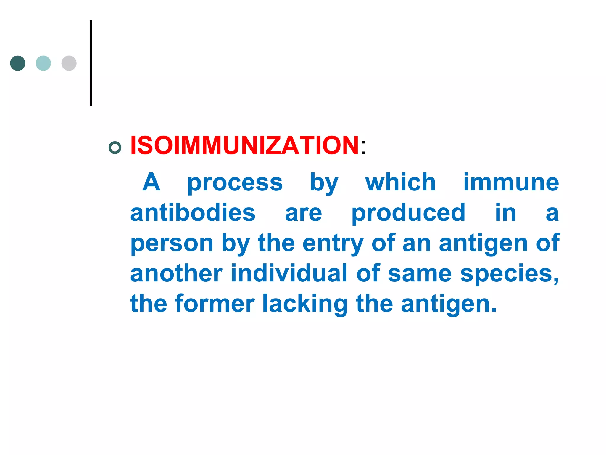 Rh isoimmunization | PPTX