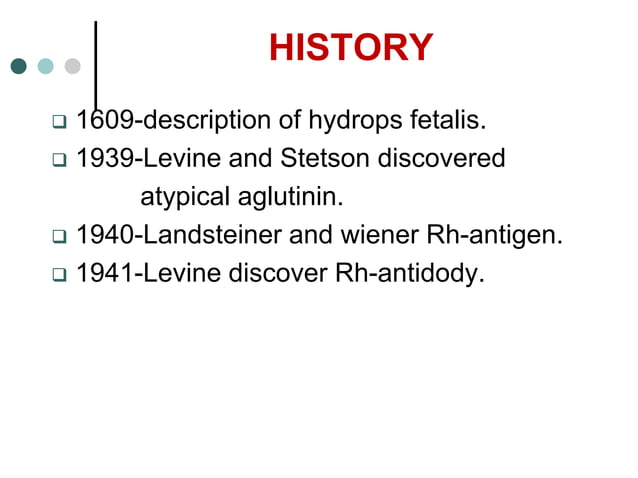 Rh isoimmunization | PPTX