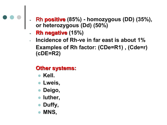 Rh isoimmunization | PPTX