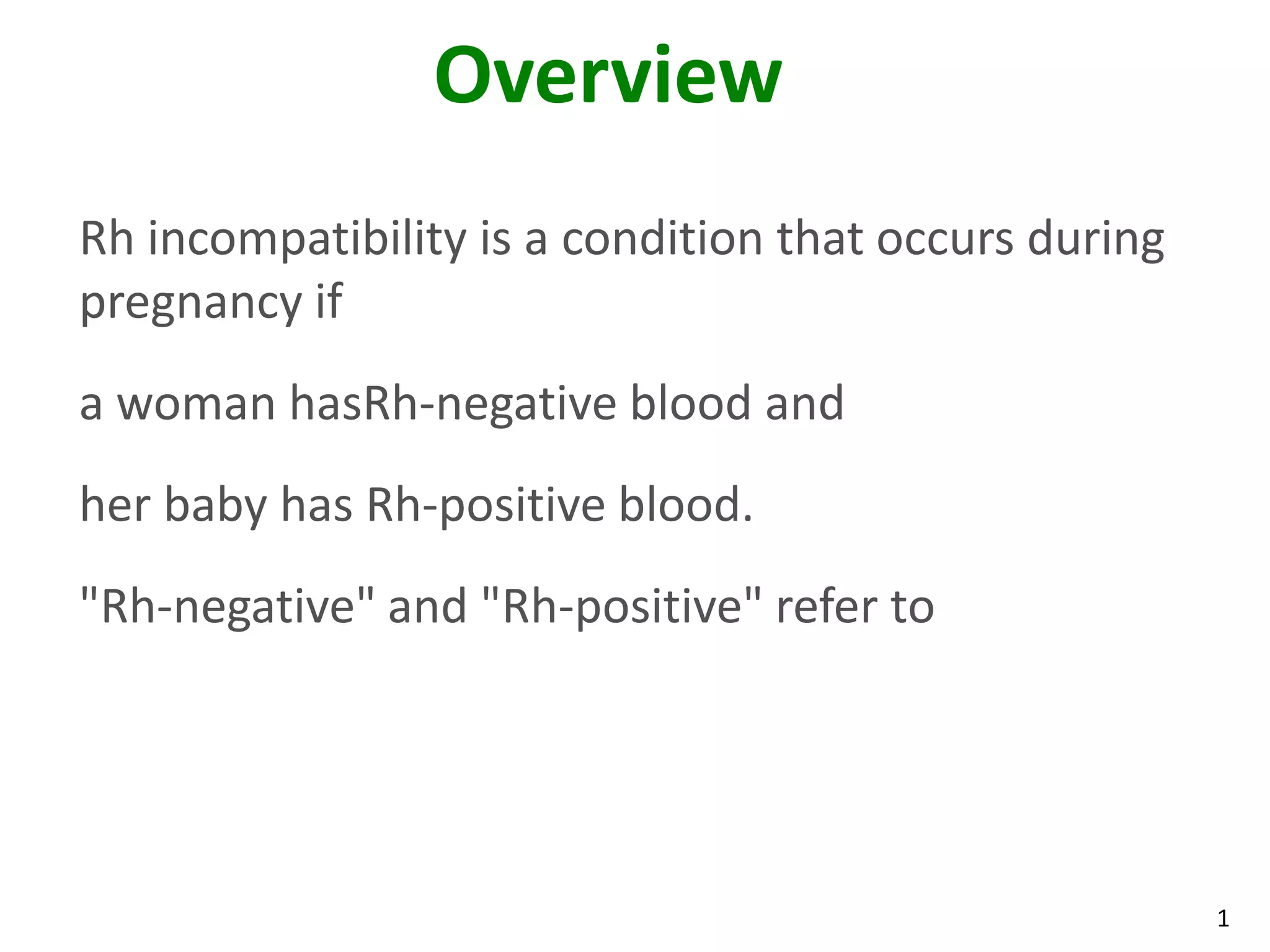Rh negative disease | PPTX