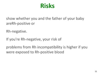 Rh negative disease | PPTX