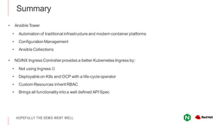 Deep Dive: Automating the Application and Security Pipeline with NGINX and Ansible | PDF