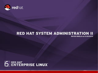 RHEL6 - Rh135 | PDF