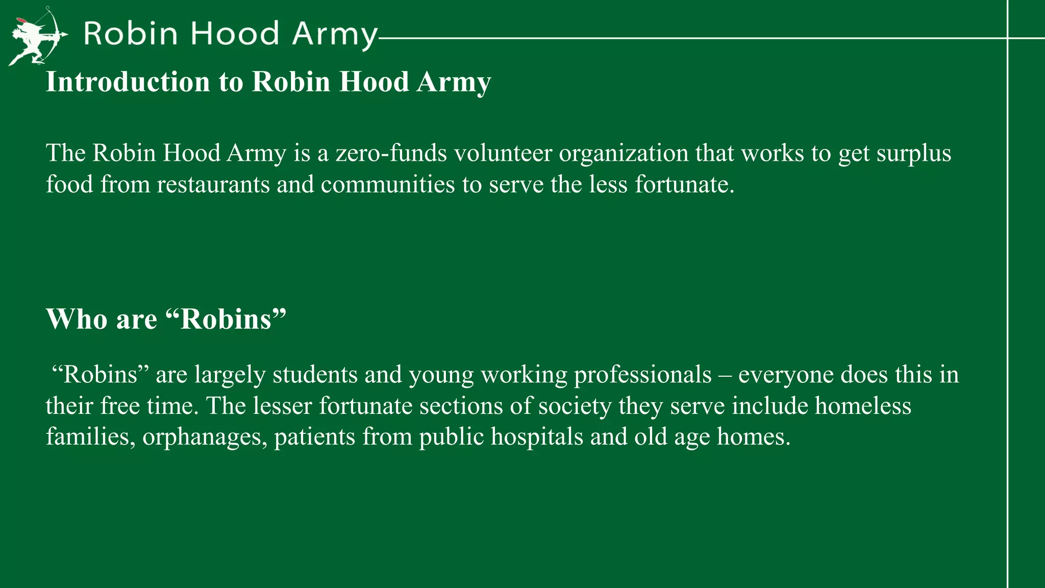 Robin Hood Army | PPTX