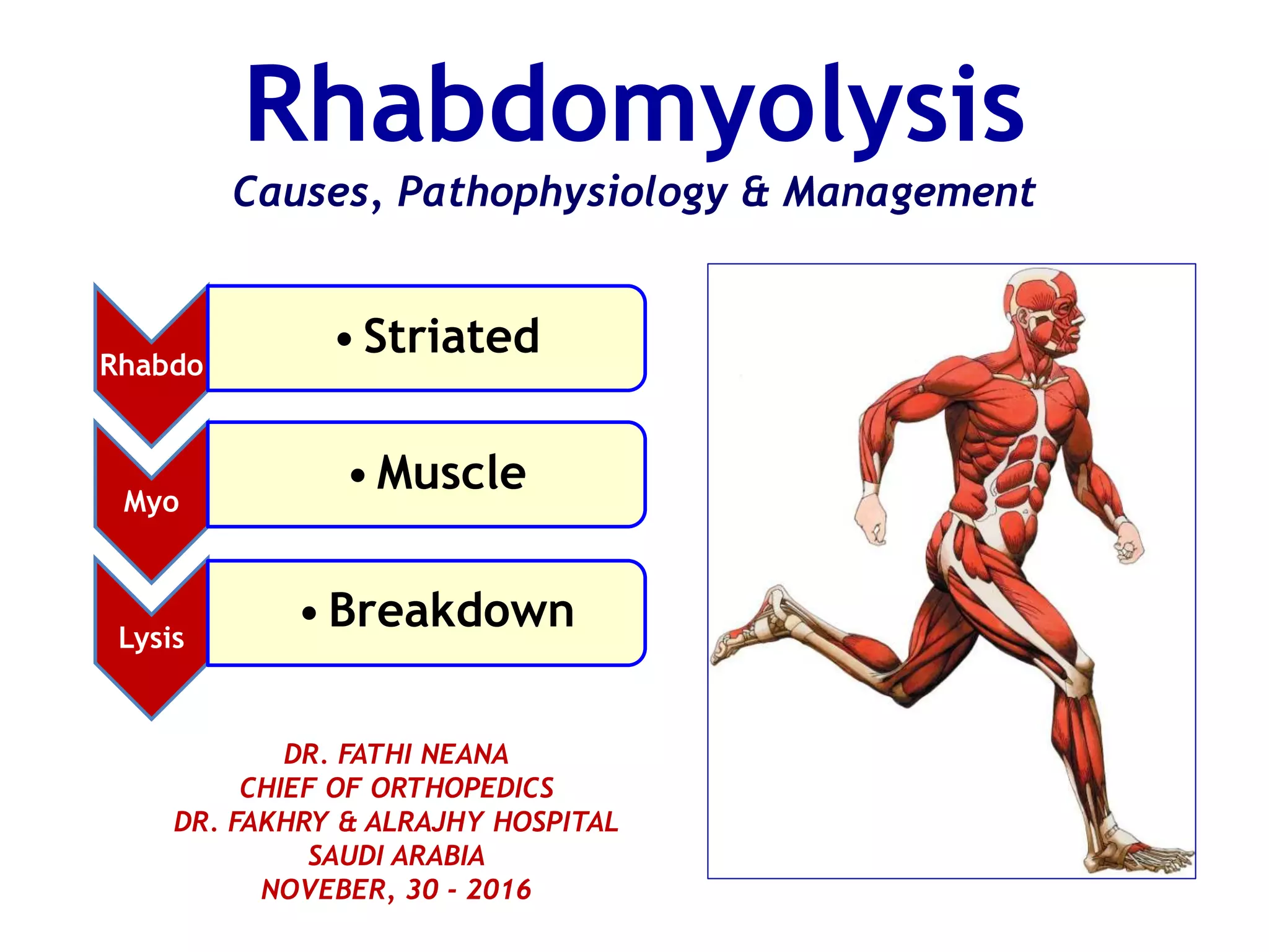 Rhabdomyolysis | PPTX