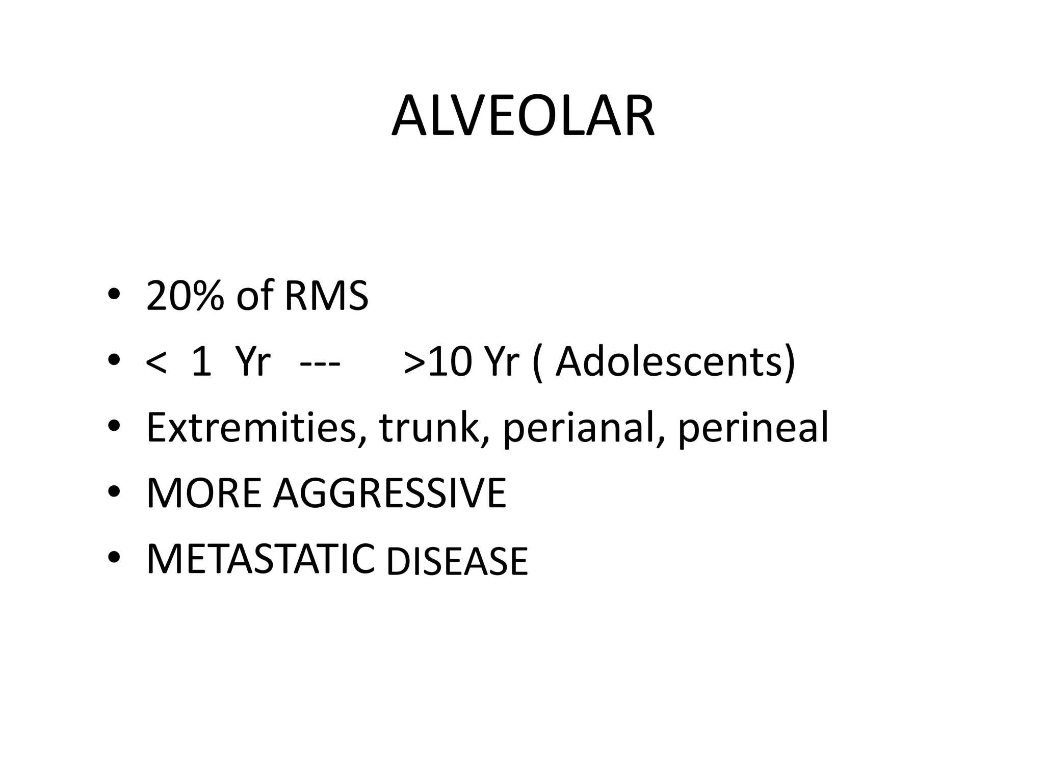 Rhabdomyosarcoma | PPTX
